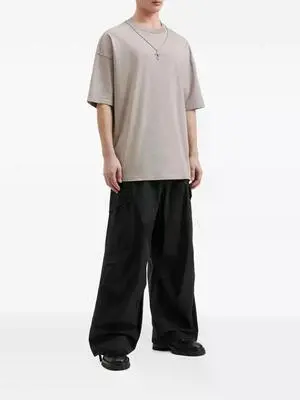FIVE CM Patch-pocket Trousers - Black