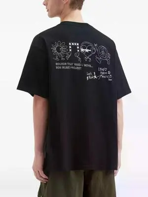 FIVE CM Graphic-print T-shirt - Black