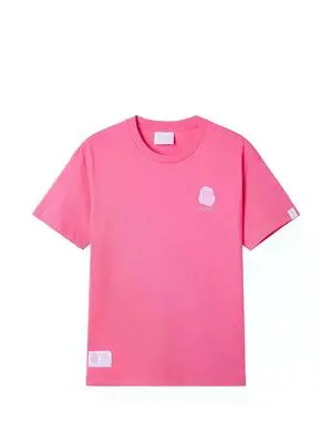 FINGERCROXX Logo-embroidered T-shirt - Pink