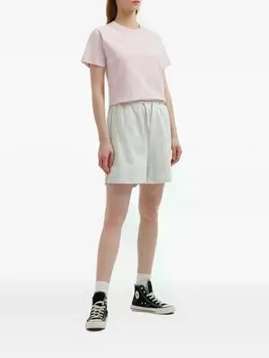FINGERCROXX Drawstring Patch Pocket Shorts - Grey