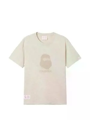 FINGERCROXX Logo-print T-shirt - Neutrals