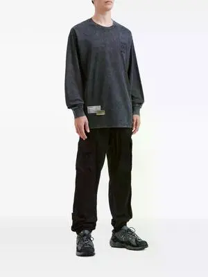 Izzue Logo-patch T-shirt - Grey