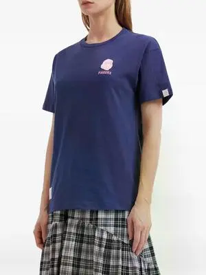 FINGERCROXX Logo Appliqué T-shirt