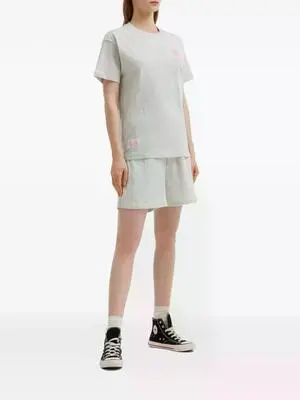 FINGERCROXX Logo-patch T-shirt - Grey
