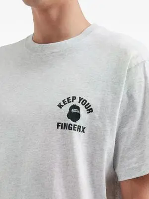 FINGERCROXX Logo-print T-shirt