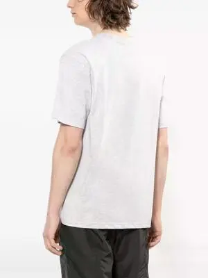 New Era Logo-embrodiered T-shirt
