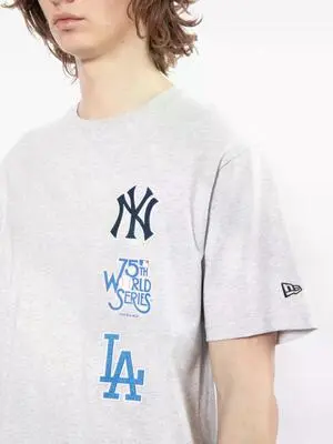 New Era Logo-embrodiered T-shirt