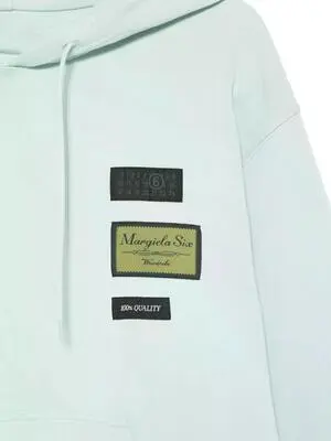 MAISON MARGIELA Logo-patch Hoodie