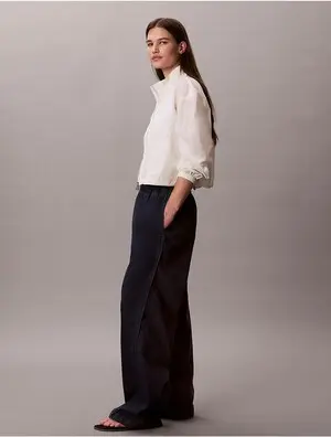 Calvin Klein Denim Parachute Pants