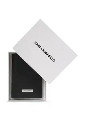 Karl Lagerfeld Ikon Smooth Passport Holder