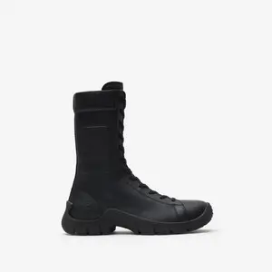 Burberry Tone Leather Lace-up Boots