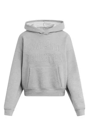 FAVORITE DAUGHTER Collegiate Embossed Hoodie
