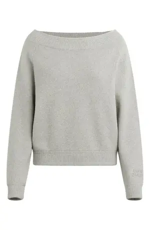 FAVORITE DAUGHTER The Staying In One-shoulder Pullover