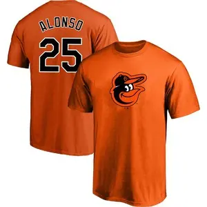 Profile Pete Alonso Baltimore Orioles Big & Tall Name & Number T-shirt - Orange