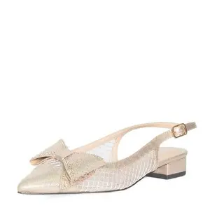 LAUREN LORRAINE Bow Slingbacks