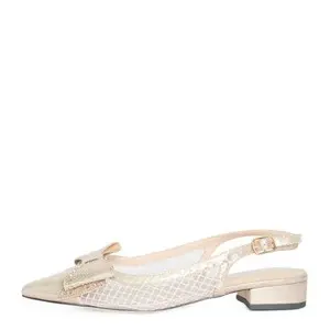 LAUREN LORRAINE Bow Slingbacks