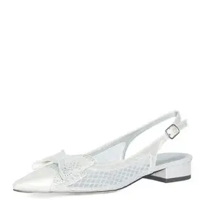 LAUREN LORRAINE Bow Slingbacks