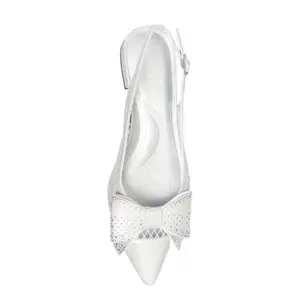 LAUREN LORRAINE Bow Slingbacks