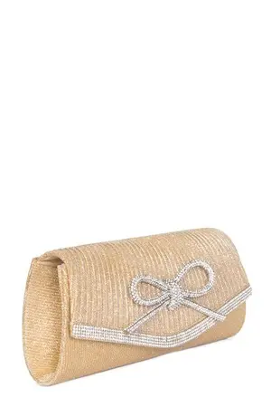 LAUREN LORRAINE Bari Evening Bag - Gold