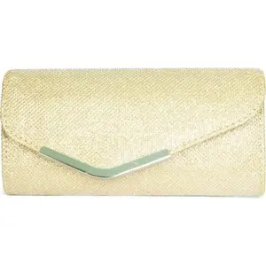 LAUREN LORRAINE Lisa Evening Clutch - Nude
