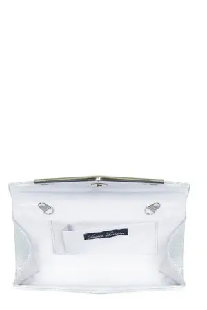 LAUREN LORRAINE Lyla Evening Bag - Silver