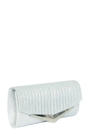 LAUREN LORRAINE Lyla Evening Bag - Silver
