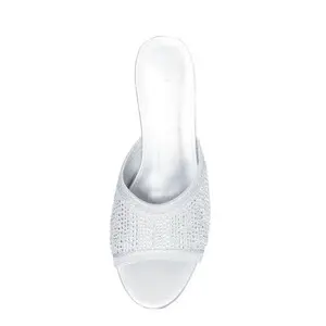 LAUREN LORRAINE Martha-2 Wedge Sandals - Silver