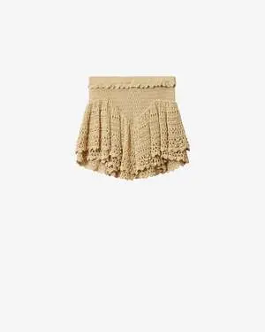 Isabel Marant Étoile Olzea Mini Shorts - Desert
