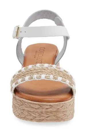 Cordani Bryce Platform Sandal - White
