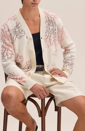 Nn07 Viggo 60044 Recycled Cotton-blend Cardigan