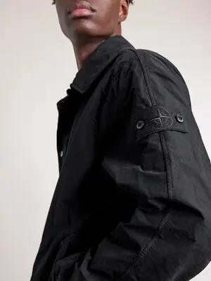 Stone Island Ghost David-tc Canvas Coat