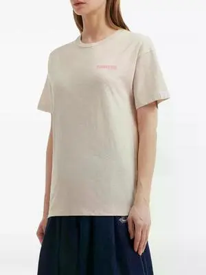 FINGERCROXX Round-neck T-shirt - Neutrals