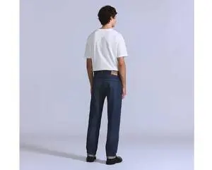 LEVI'S 1980's 501 Original Fit Selvedge Jeans - Clipper