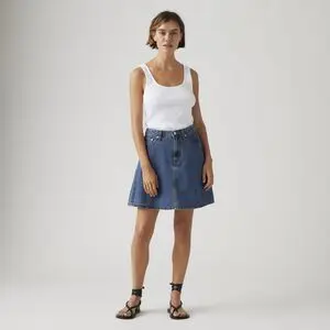 LEVI'S Mini Flounce A-line Skirt - Night Market