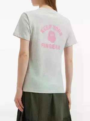 FINGERCROXX Printed T-shirt - Grey