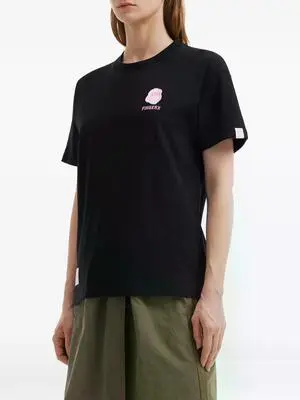 FINGERCROXX Embroidered T-shirt - Black