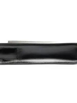 JIL SANDER 2015 Small Tangle Leather Crossbody Bag - Black