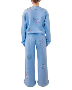 C.BONZ Scribble Doodles Oversized Pullover