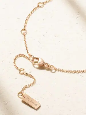 Messika 18-karat Rose Diamond Fiery Necklace