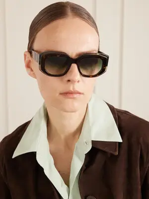 Barton Perreira Crescendo Square-frame Sunglasses