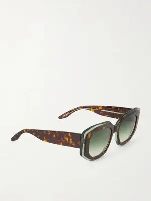 Barton Perreira Crescendo Square-frame Sunglasses