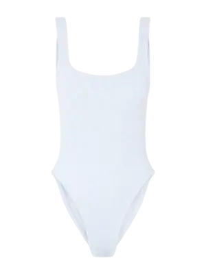 Hunza G Original Crinkle Swimsuit - Blue