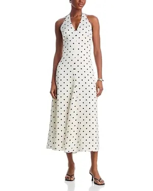 Line & Dot Ravyn Maxi Dress - Ivory Multi