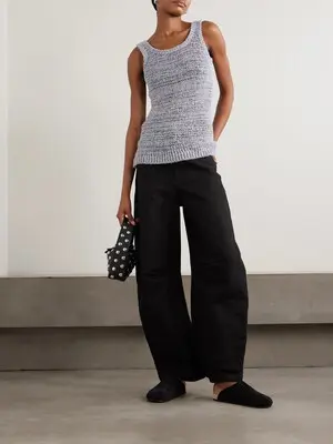 LIBEROWE Open-knit Tank