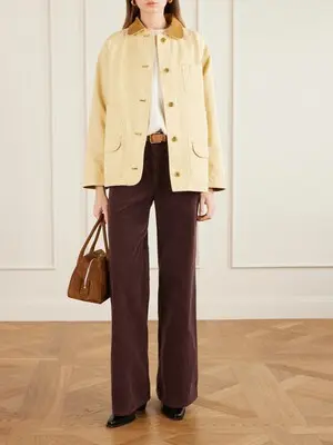 DÔEN Pascual Cotton-canvas Jacket - Neutrals