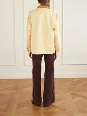 DÔEN Pascual Cotton-canvas Jacket - Neutrals