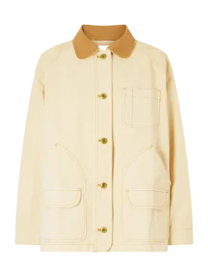 DÔEN Pascual Cotton-canvas Jacket - Neutrals