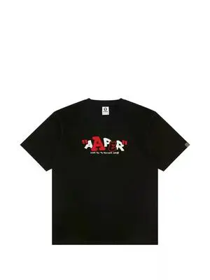 AAPE BY *A BATHING APE Graphic T-shirt - Black