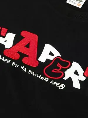 AAPE BY *A BATHING APE Graphic T-shirt - Black