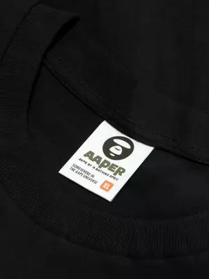 AAPE BY *A BATHING APE Graphic T-shirt - Black